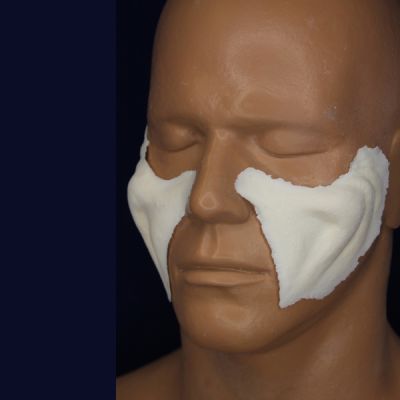 Rubber Wear Latex Prosthetic - Grin Cheeks | MWS