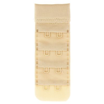 2 Row, 1 1/4" wide bra extender, 3 Pack by Manhattan Wardrobe Supply